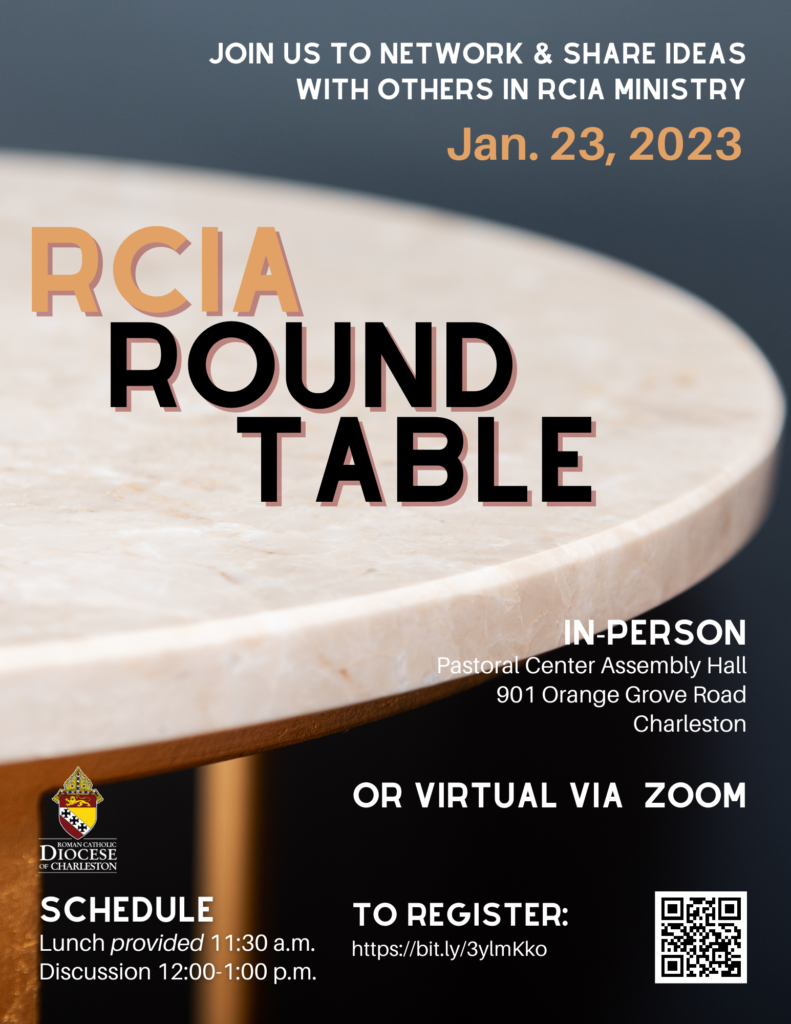 RCIA Roundtable Discussion - South Carolina Catholic