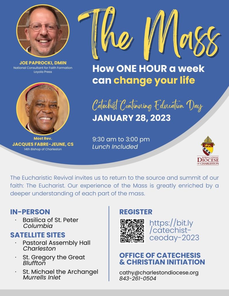 Catechesis and Christian Initiation - South Carolina Catholic