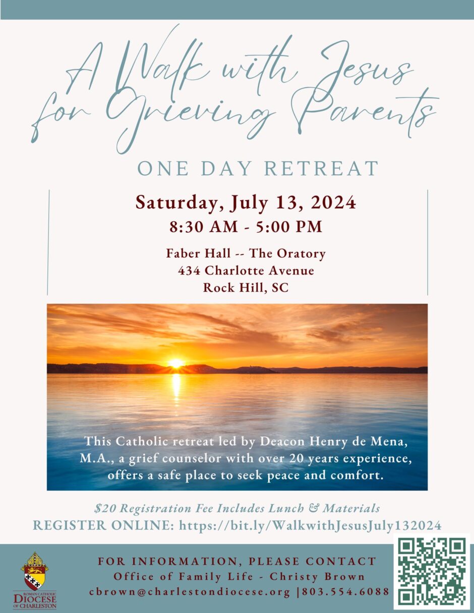 Events & Retreats Calendars/Flyers - South Carolina Catholic