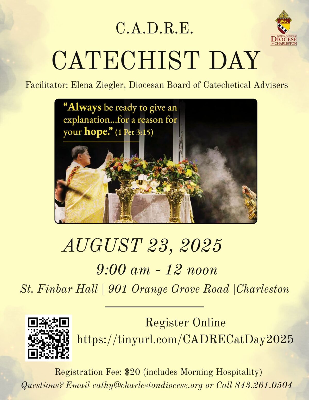 C.A.D.R.E. Catechist Day - South Carolina Catholic